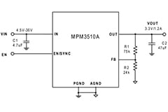 Wandler MPM3510A - MPS Monolithic Power Systems | DigiKey